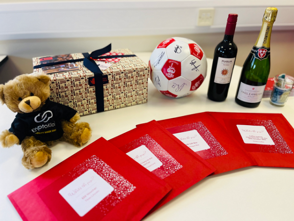 Visual Print and Design raises nearly £300 for local charity