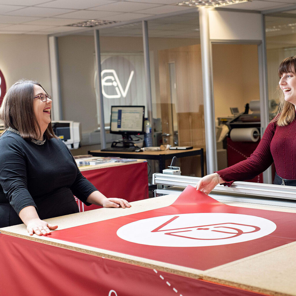 About Us - Visual print