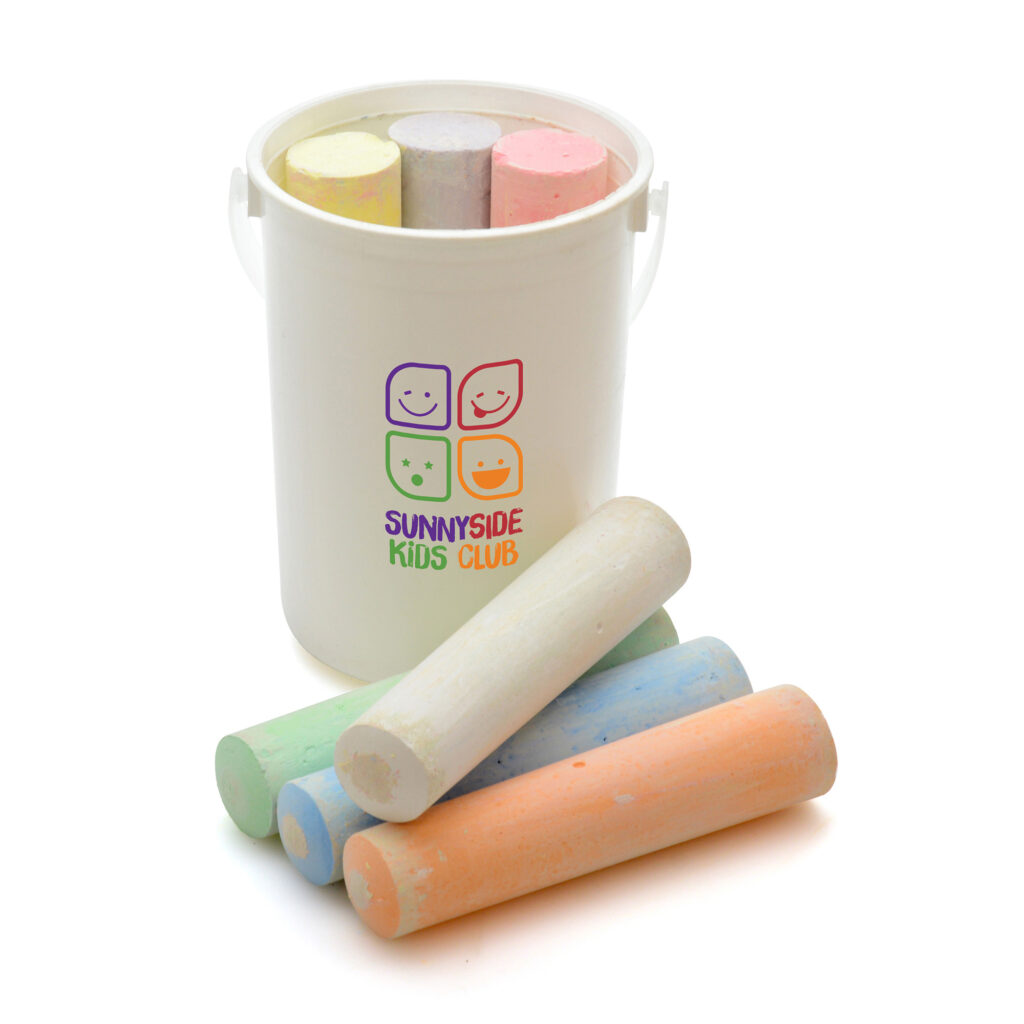 7 piece jumbo coloured chalk set