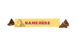 Custom Printed Toblerone (100g)
